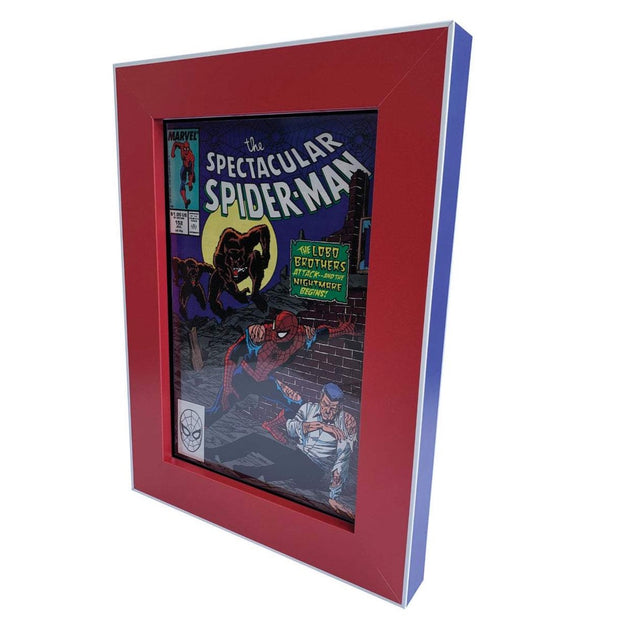 CUSTOM COLORED - Comic Book Display Frame - Frame your current age com ...