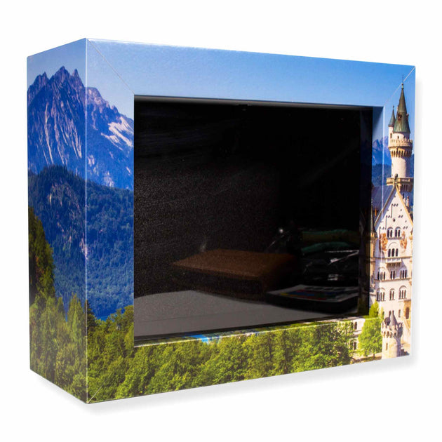 Landscape LED-Lit Shadow Box – Chameleon Displays