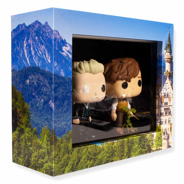 Landscape LED-Lit Shadow Box – Chameleon Displays